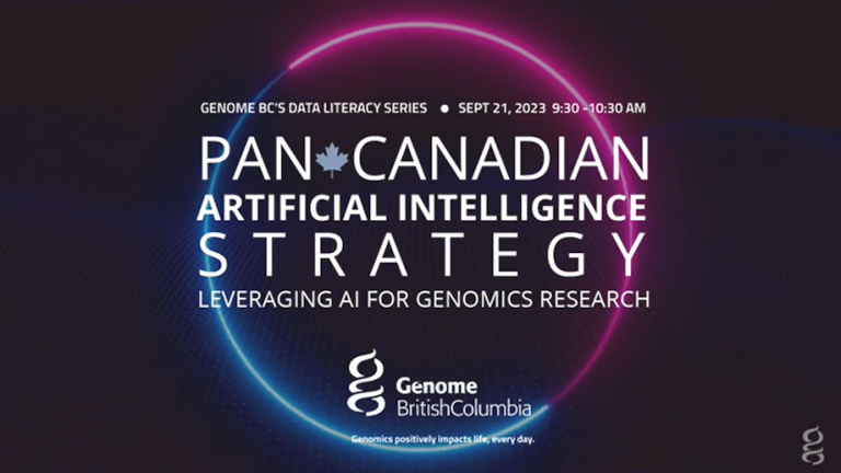 Genome BC's Data Literacy Series - Pan Canadian Artificial Intelligence ...
